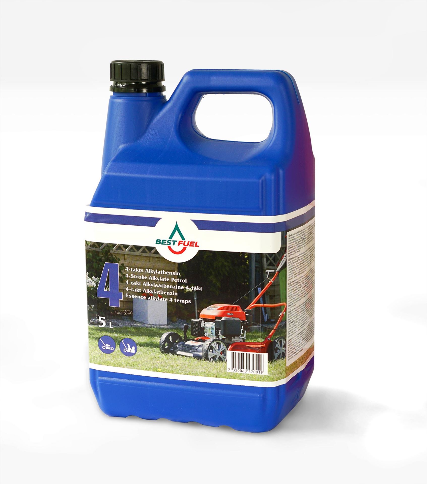 Best Fuel 4-takt Alkylaatbenzine 5L – Voor een schone, krachtige motor – Ultra-schone brandstof ...