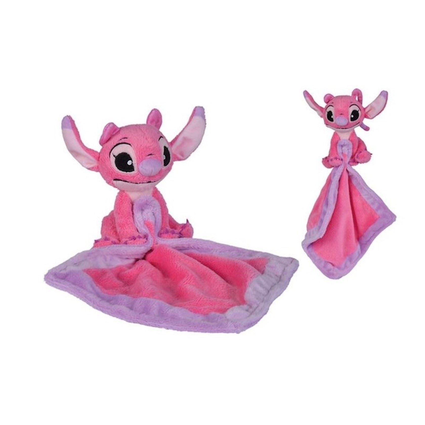 Couverture/doudou Disney 'Lilo & Stitch' - Ange - 37cm