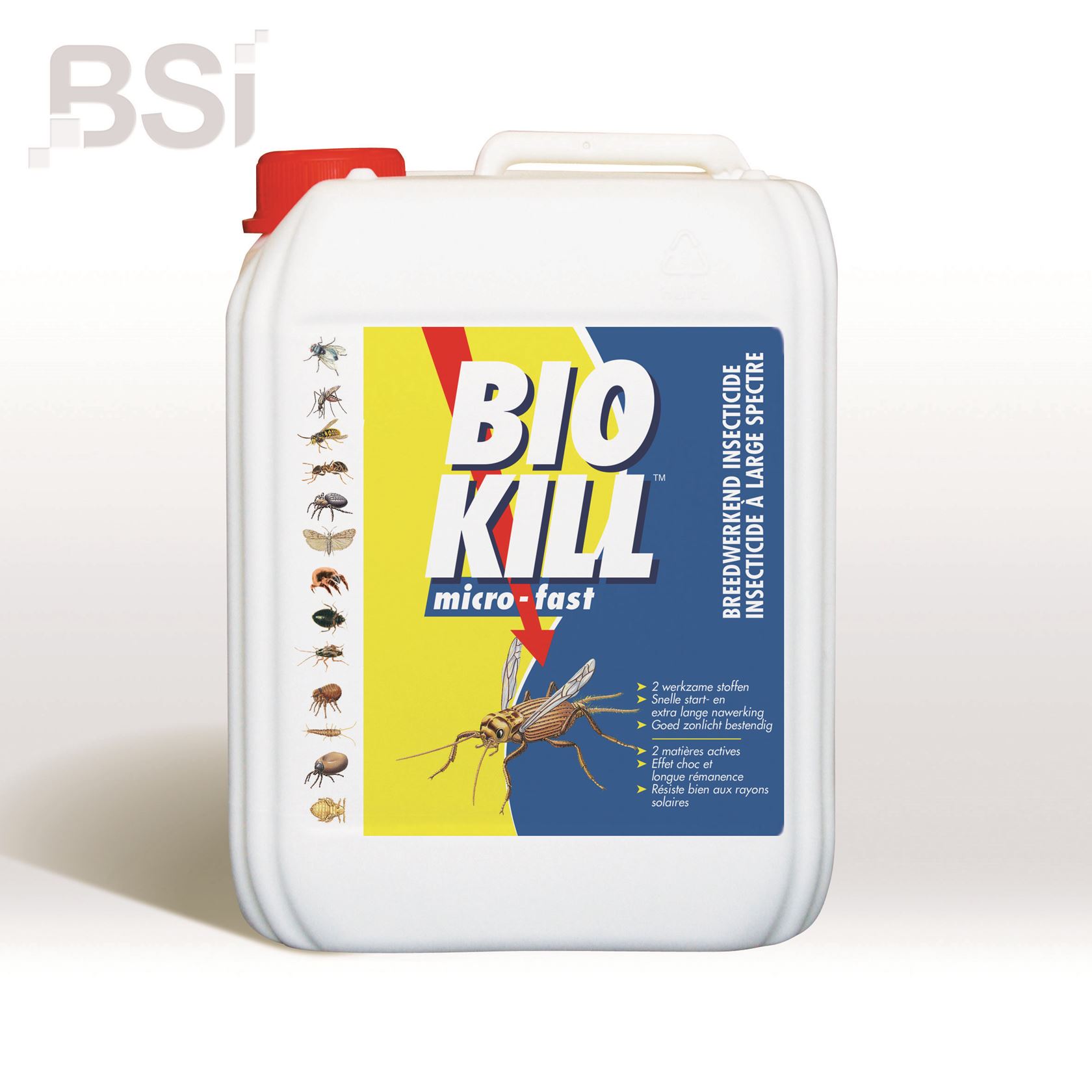 Bio Kill Microfast 5L: powerful against flying/crawling insects