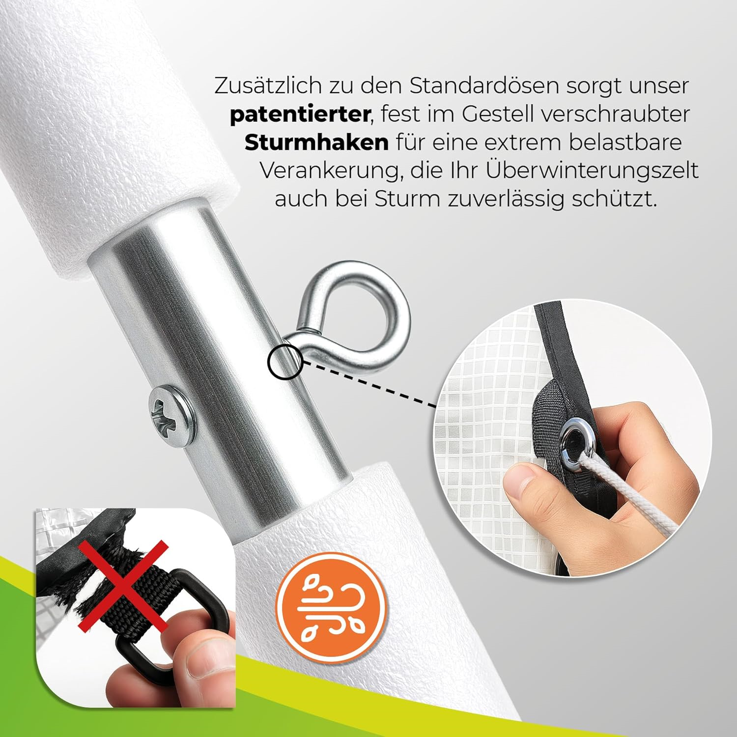 Bio Green Overwinteringstent & foliekas"Tropical Island M" | kweektent ...