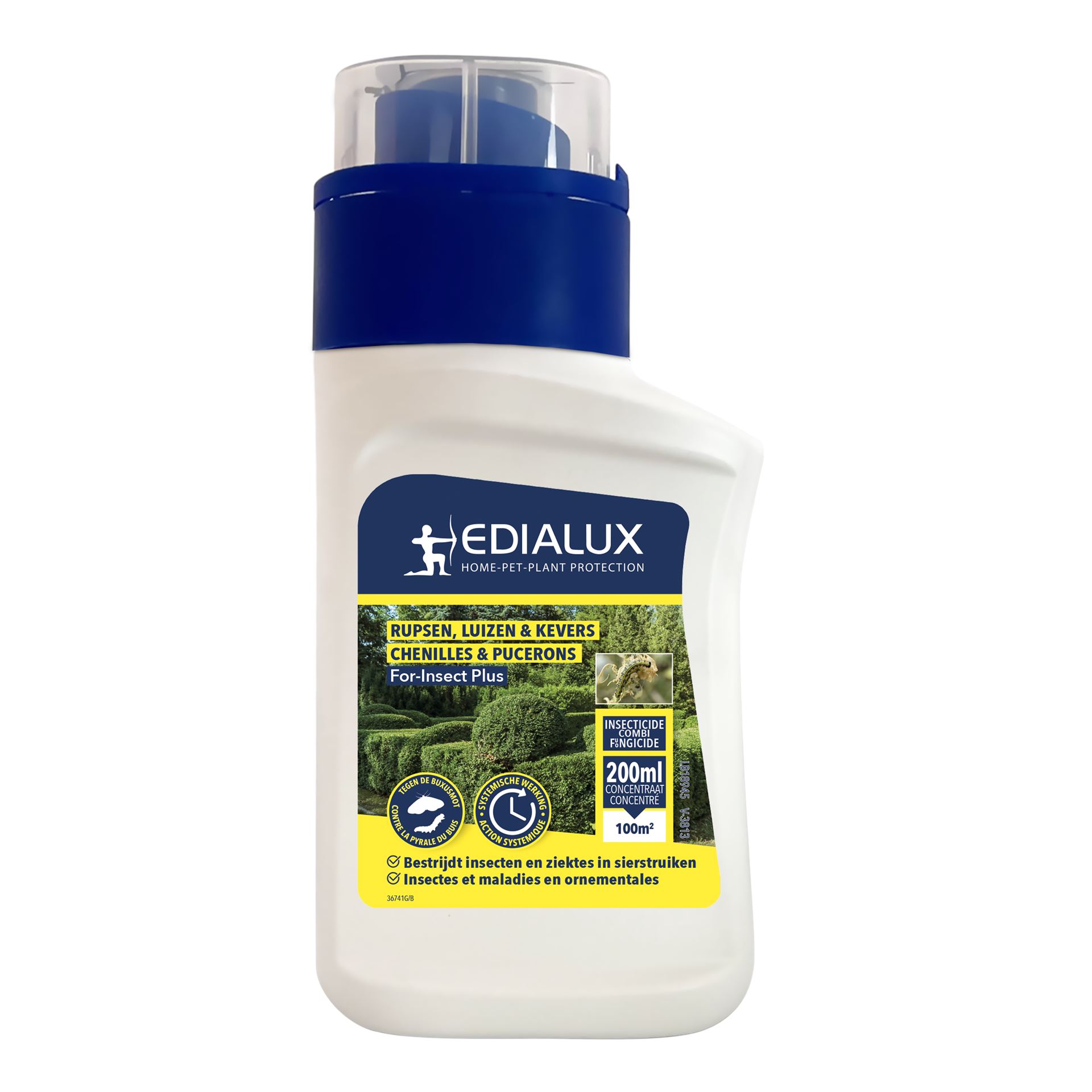 Edialux For Insect plus - 200 ml voor 100m² - Tegen insecten, witziekte ...