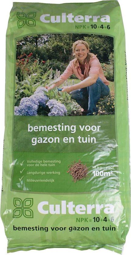 Culterra Fertilizer 10-4-6 - 10 kg - Lawn and garden - Readily ...