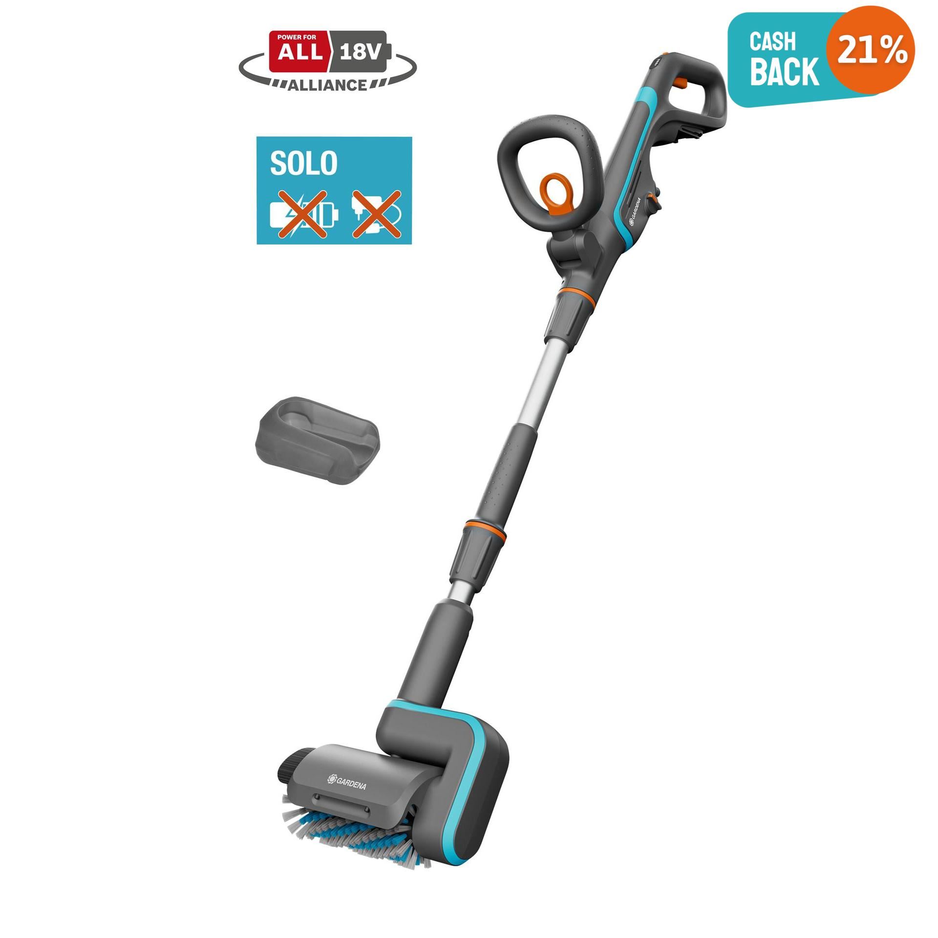 Gardena AquaBrush Patio Solo multireiniger - reinigt je terras of patio ...